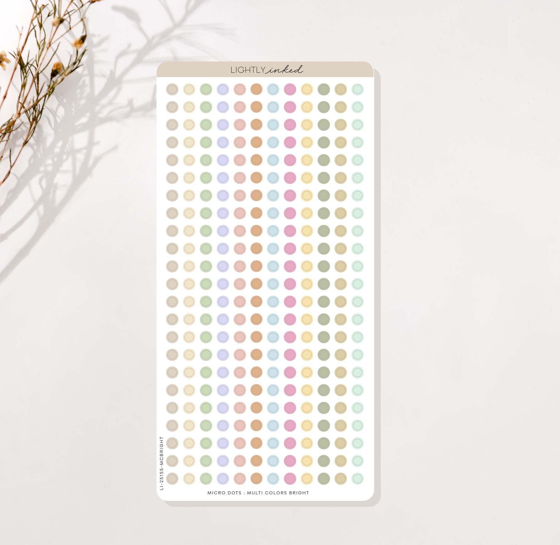 Micro Dots – Lightly Inked